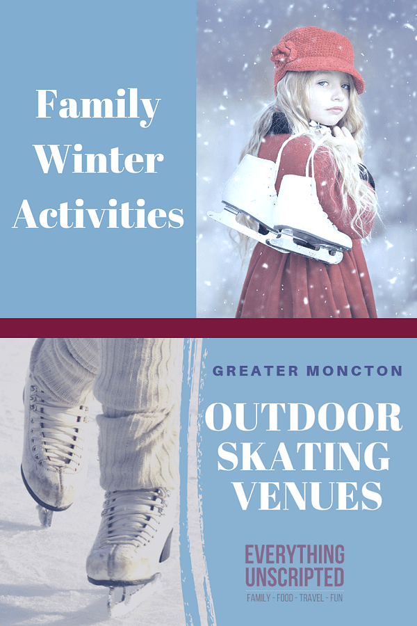 Winter Skating In Greater Moncton by Ruth Ann Swansburg