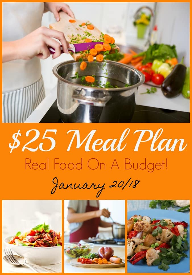 Jan 20- $25 Meal Plan