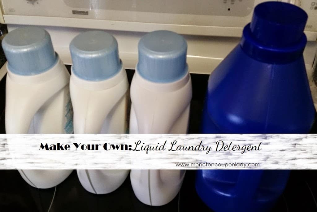 DIY Laundry Detergent Liquid