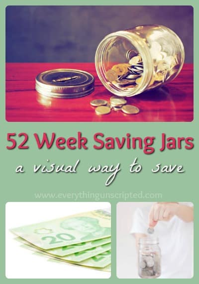 Saving Jars - a visual way to save