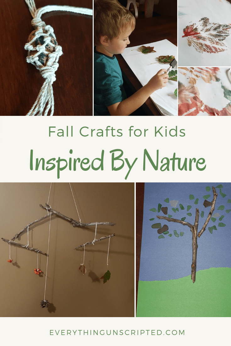 Fall Nature Crafts For Kids