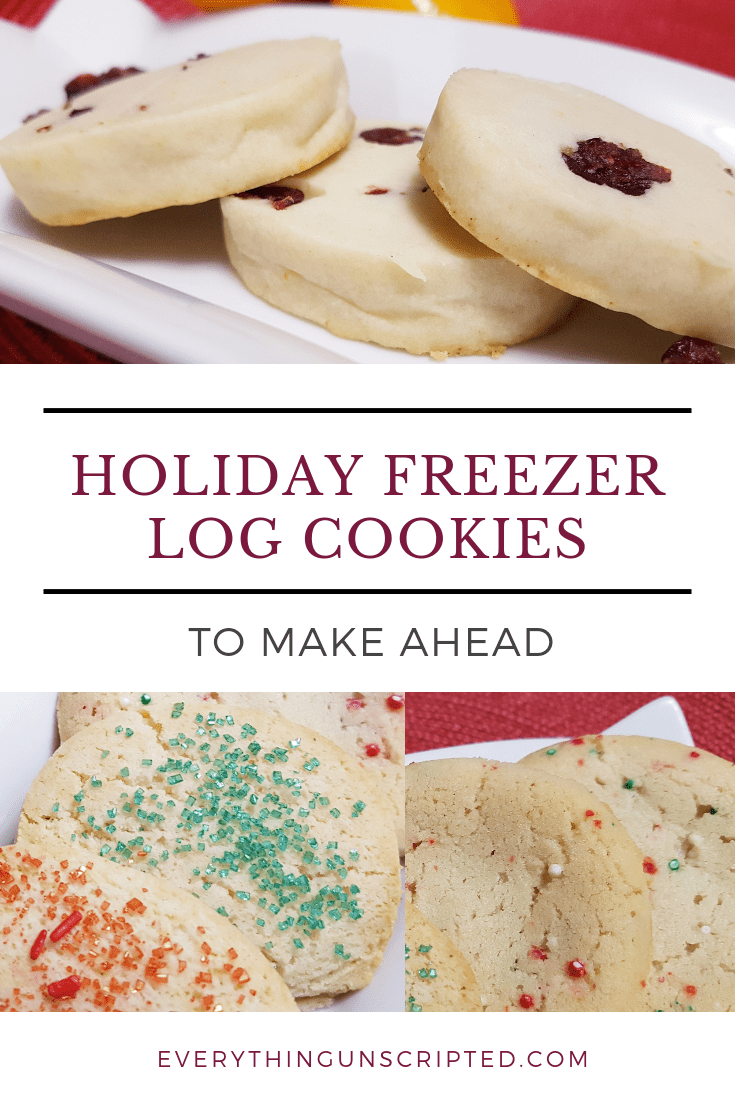 In The Kitchen: Holiday Log Cookies - 3 recipes