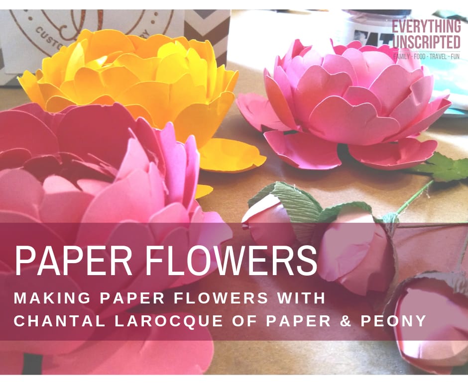 Paper & Peony Flower Workshop